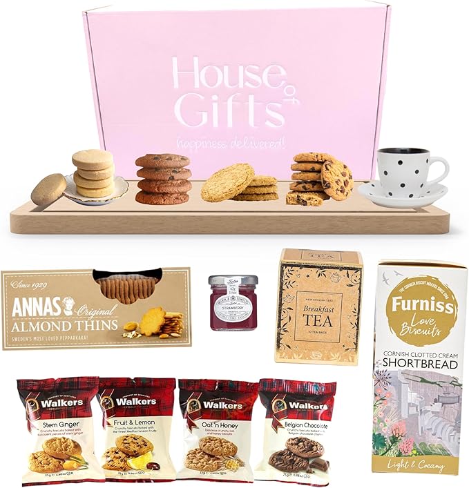 Biscuits Gift Set Hamper | Including Luxury Shortbread & Biscuits With ...