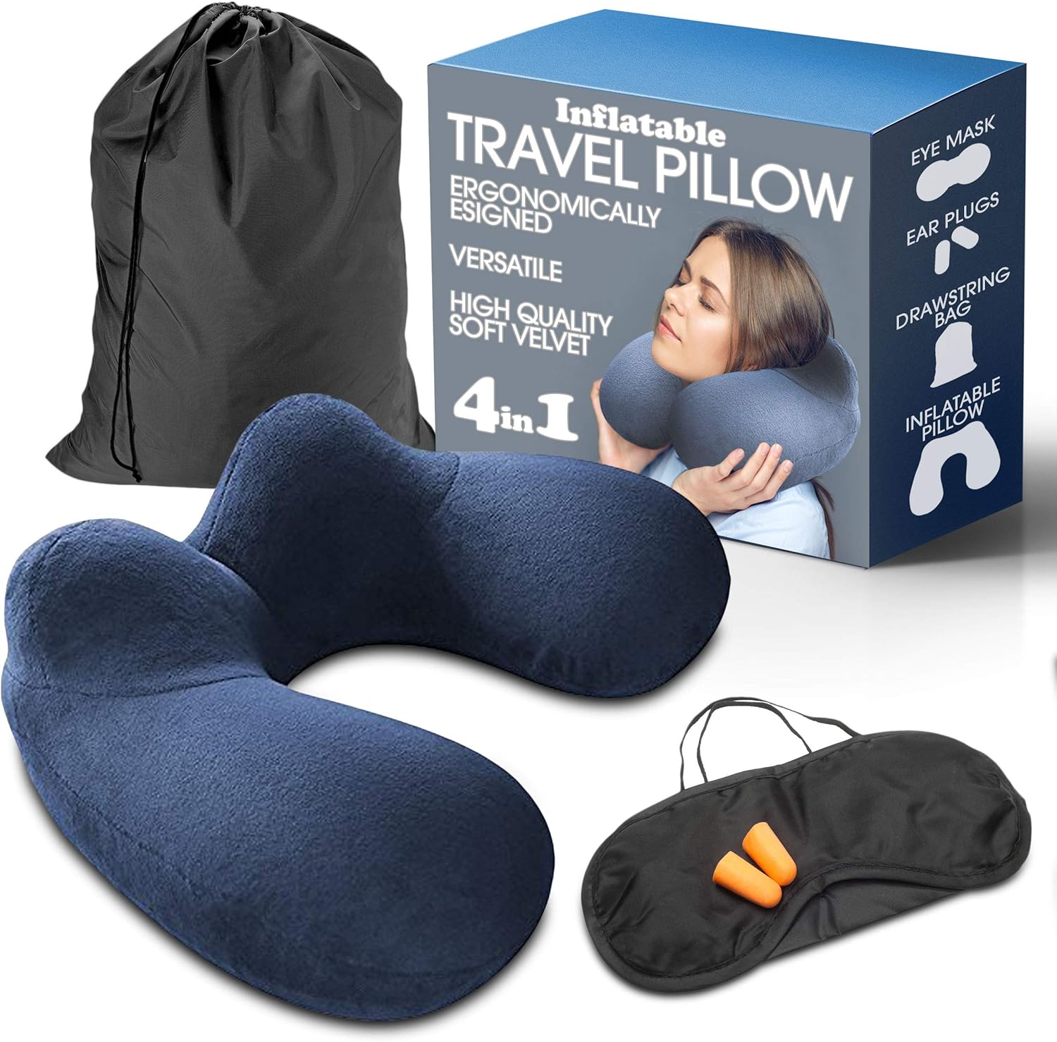 Amazon.com: Ultimate Travel Sleep Kit - Sleep in Comfort and Wake ...