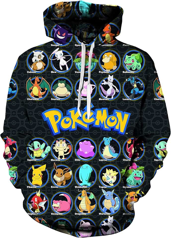 Amazon.com: pokemon hoodie