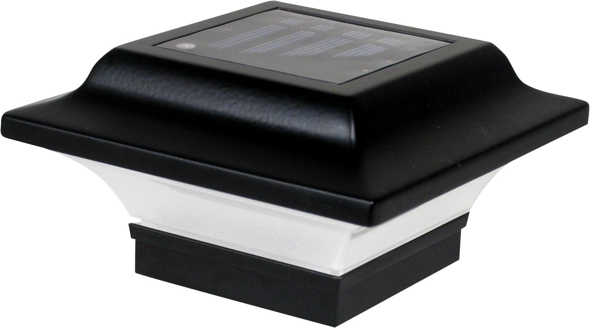 Deckorators Solar Post Cap - 2.5", White - Amazon.com