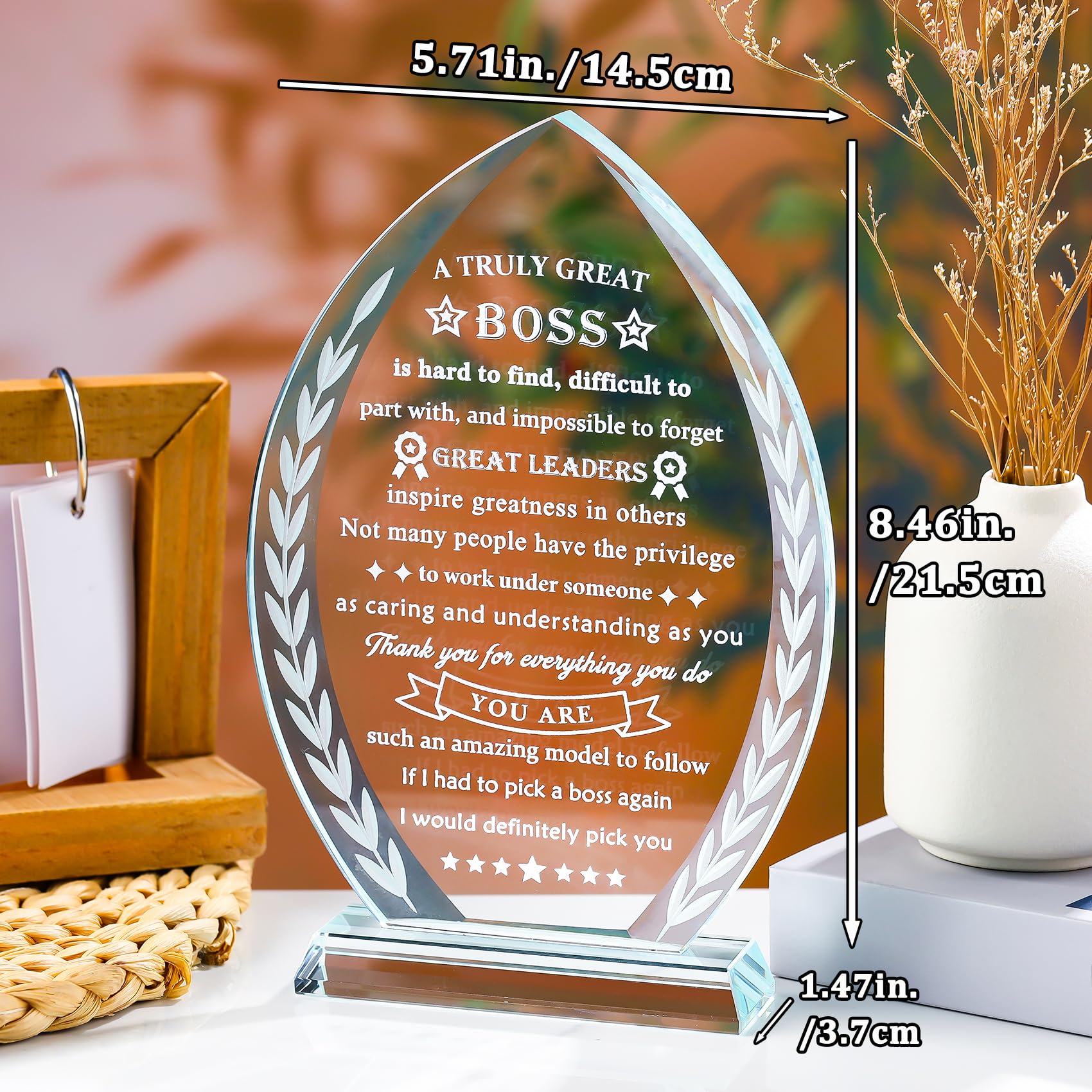 Snapklik.com : Boss Gifts For Men Women, Best Appreciation Leader Gifts ...