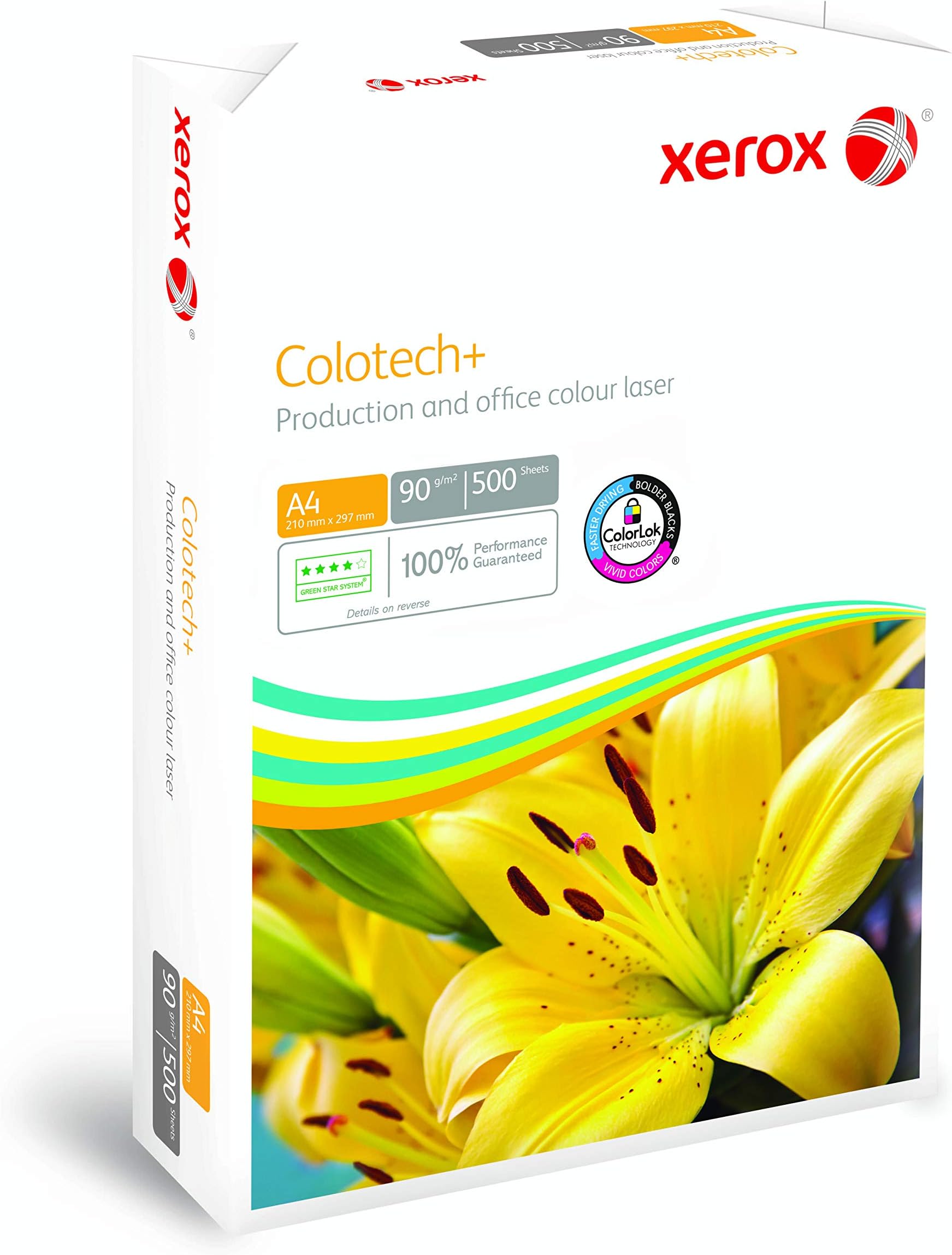 Xerox A4 250gsm Colotech Paper - White (Pack of 250) 003R98975 : Amazon ...