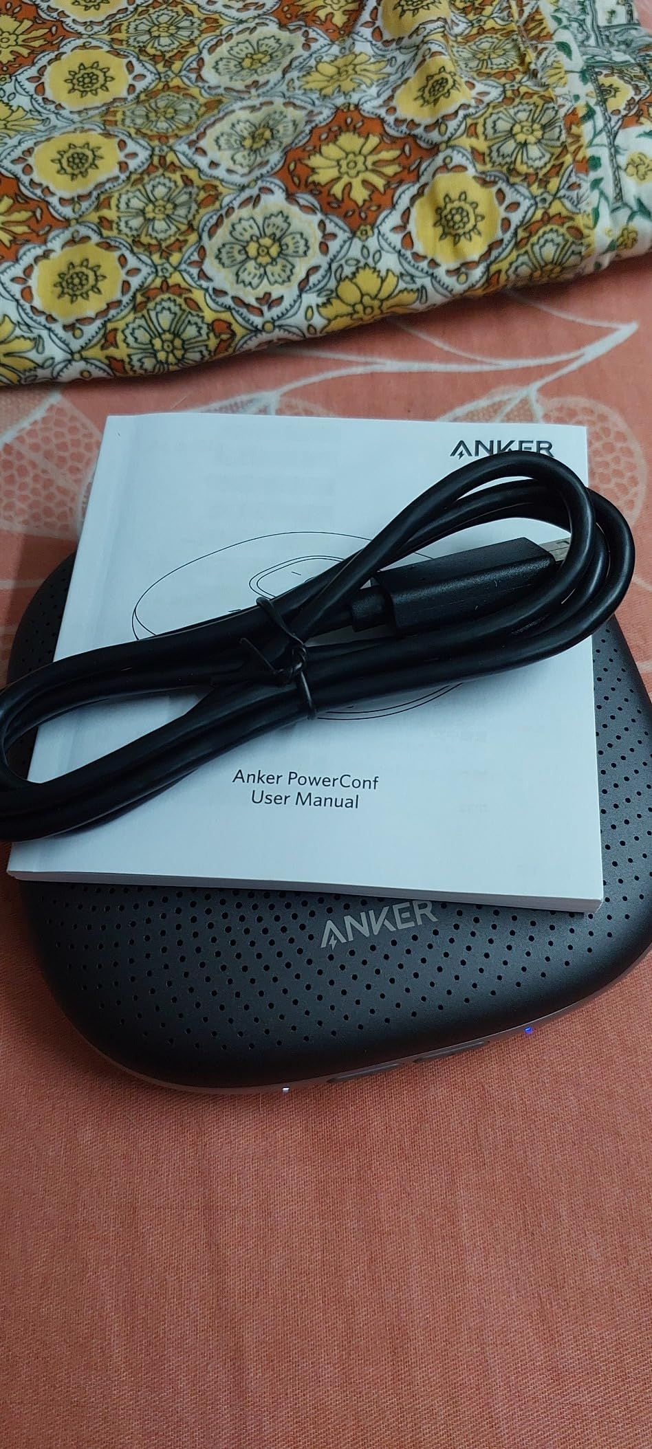 Anker Conference Microphone, PowerConf Bluetooth Speakerphone with 6 ...