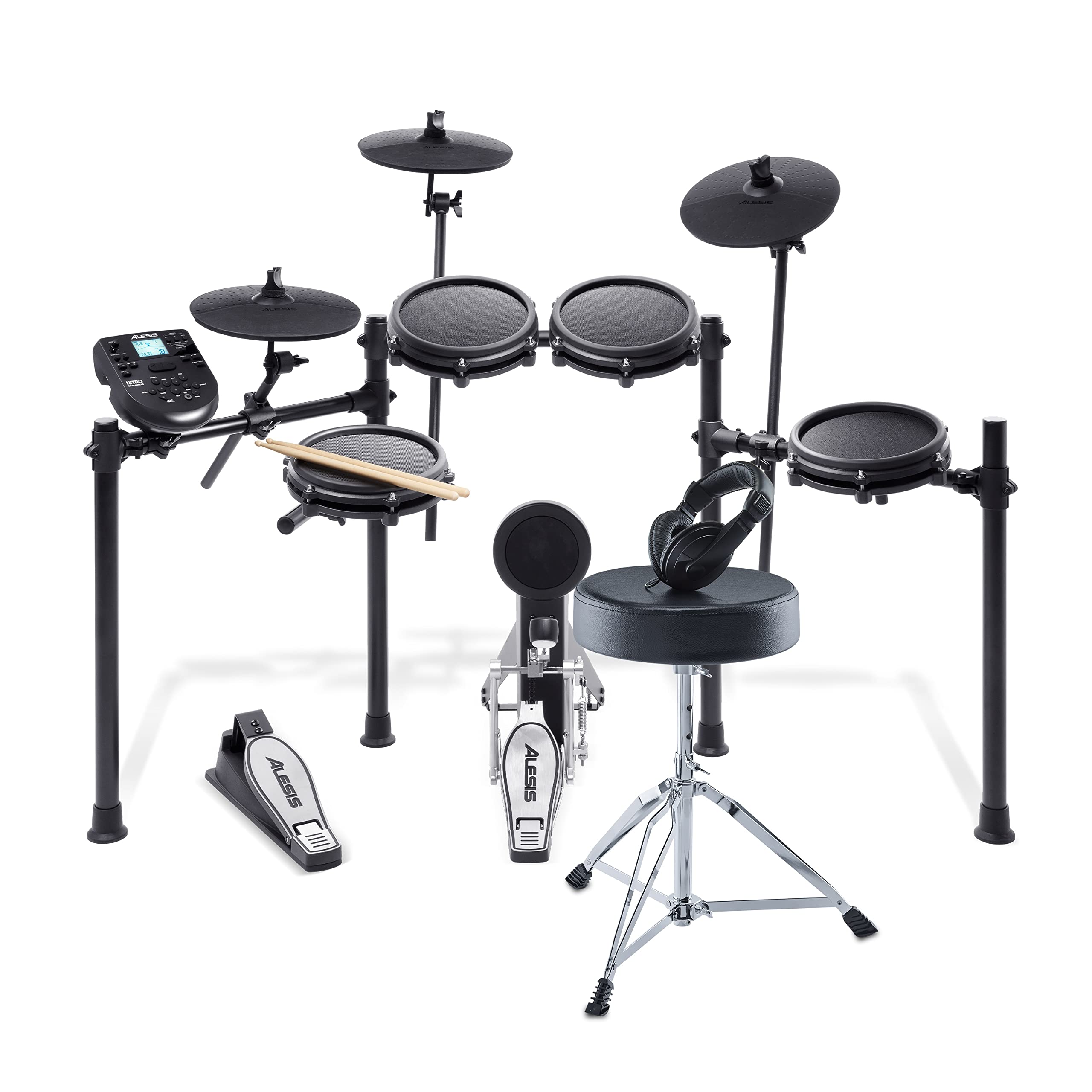 Buy Alesis Drums Nitro Mesh Kit Bundle Complete Electric Drum Set Buy Alesis Drums Nitro Mesh Kit Bundle Complete Electric Drum Set