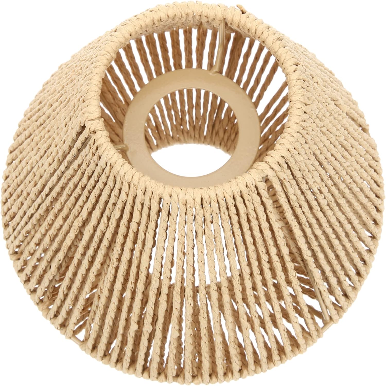 Operitacx Raffia Lamp Shade Rustic Style Lamp Shades Straw Woven ...