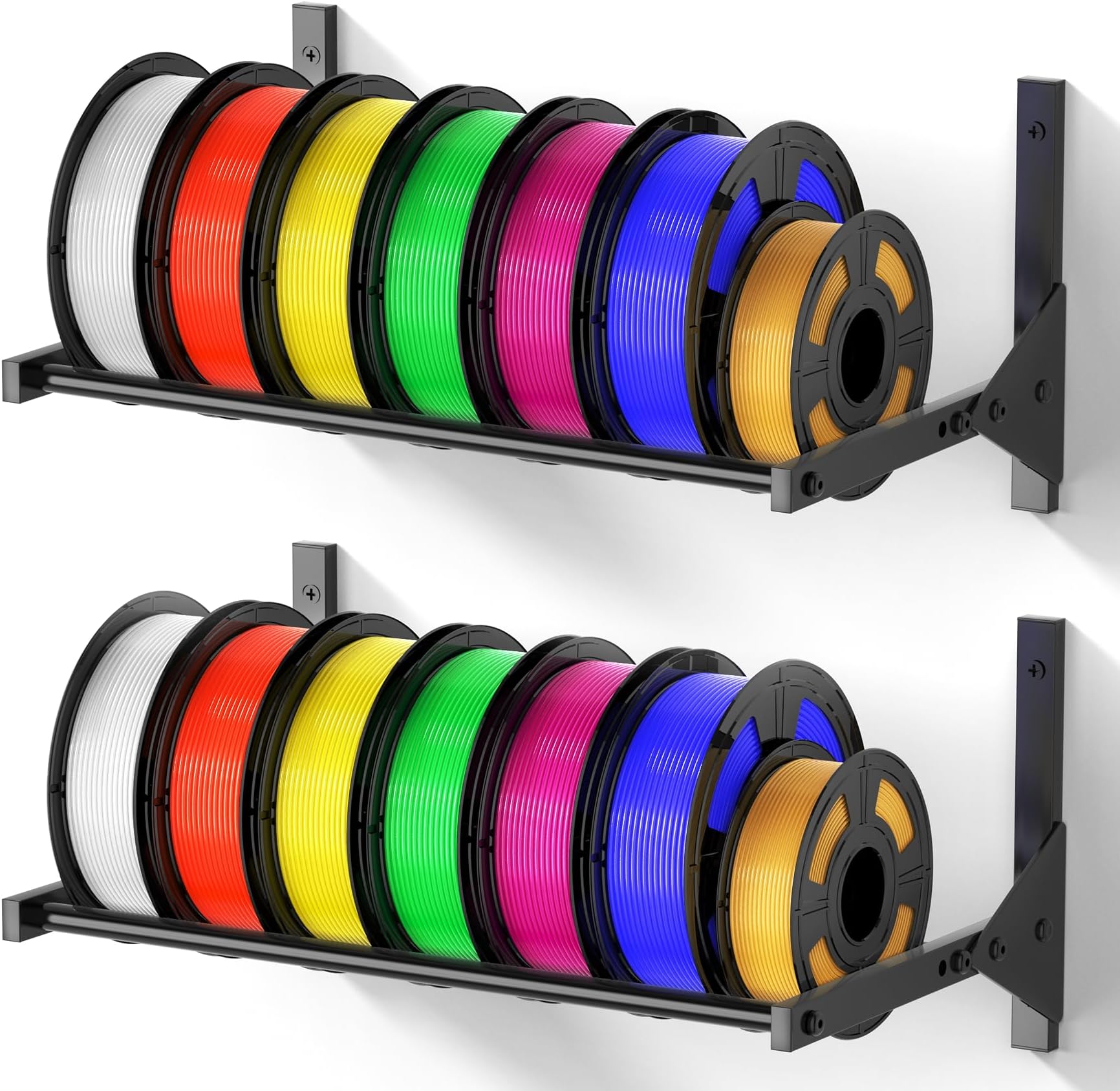 Amazon.com: JAYOBGO Upgrade 3D Printer Filament Storage Rack, Holds 24 ...