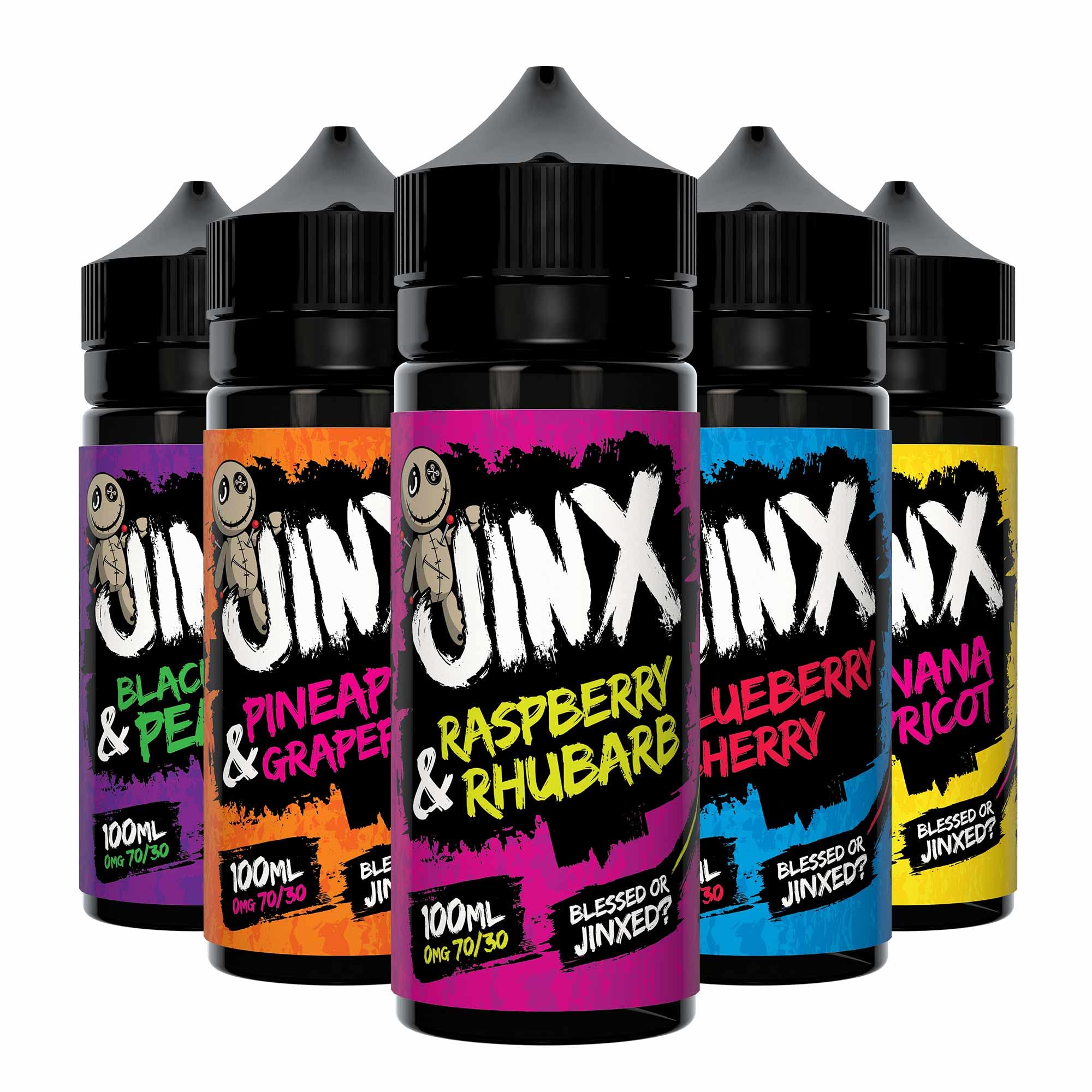 100ml JINX Premium Vape E Liquid | Ecig Vape Juice 70:30 VG/PG | 0mg ...