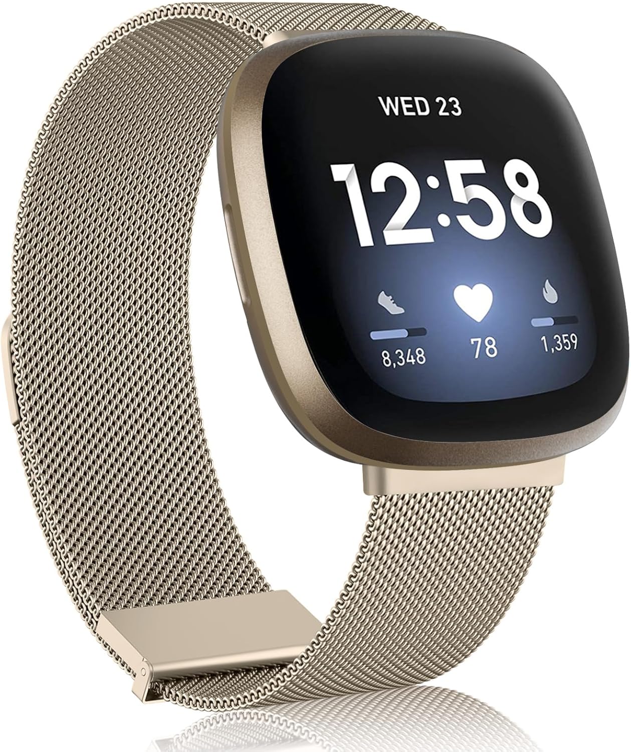 Amazon.com: Amzpas Band Compatible with Fitbit Versa 4 / Fitbit Sense 2 ...