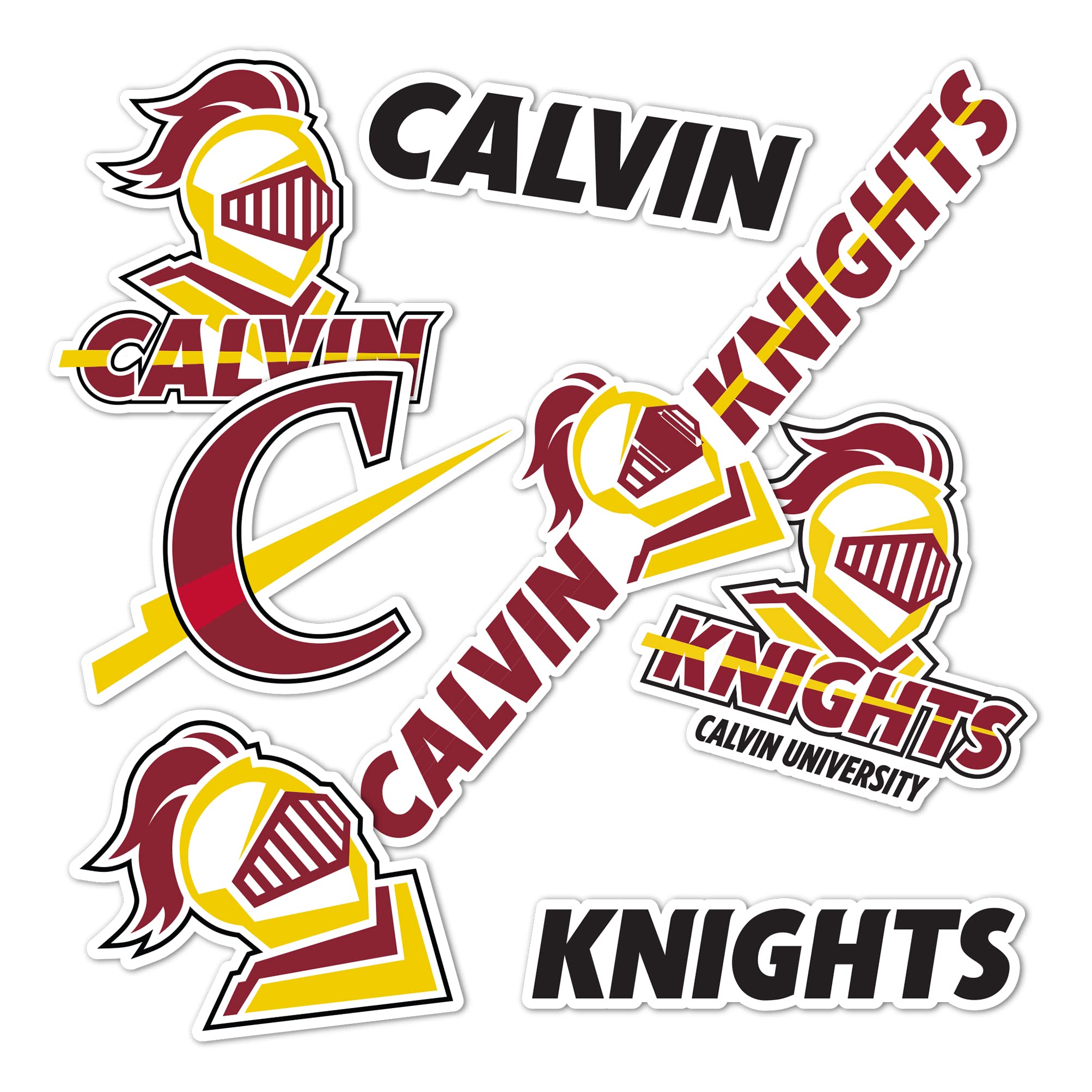 Amazon.com: Desert Cactus Calvin University Sticker Knights Vinyl ...