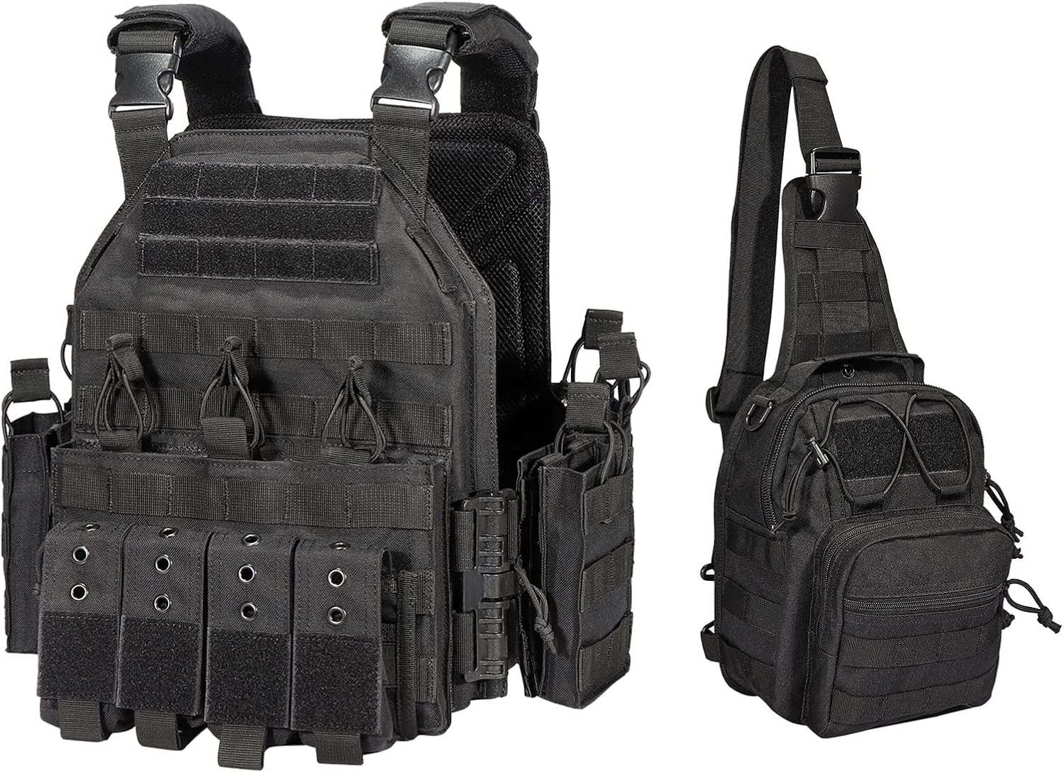 Amazon.com : YAKEDA Tactical Vest Backpack : Sports & Outdoors