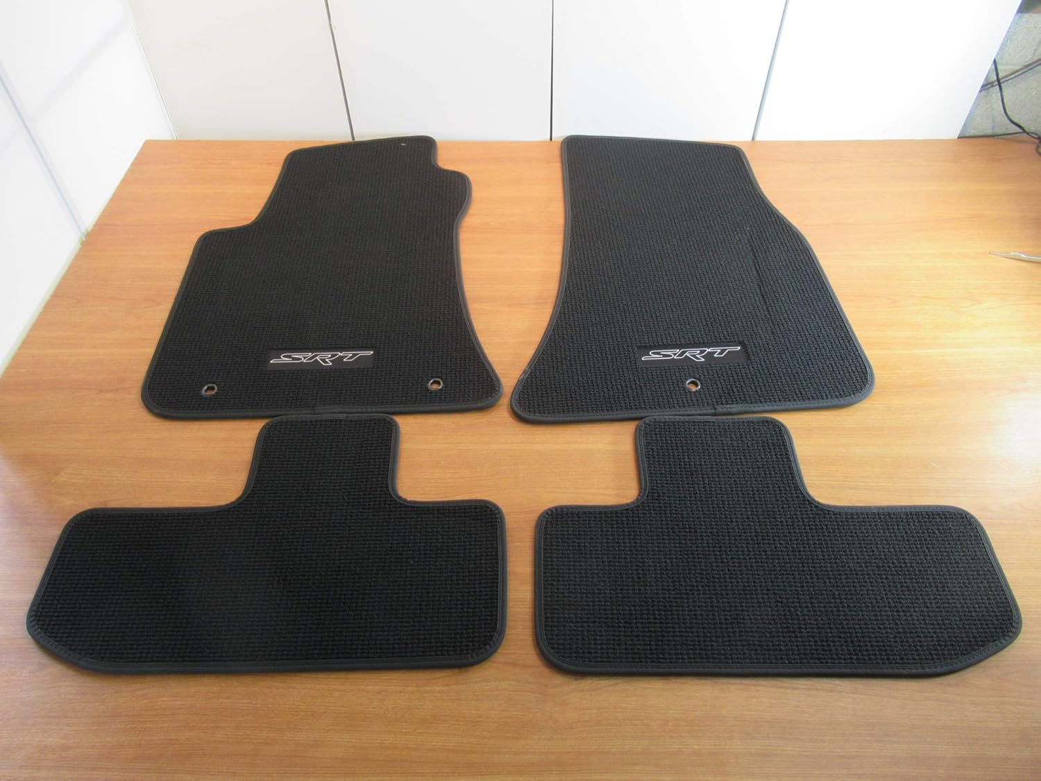 Amazon.com: Mopar 2015-2020 Dodge Challenger Black Front & Rear Premium ...