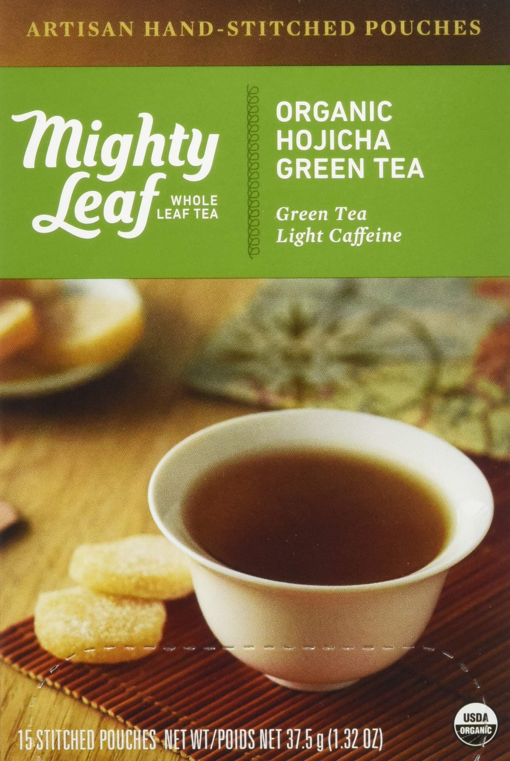 Amazon.com : Mighty Leaf Tea Matcha Emerald Organic, 12 ct : Grocery ...