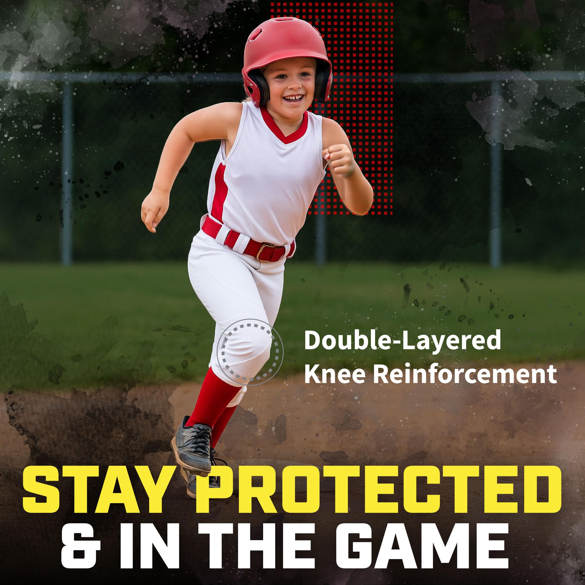 Snapklik.com : 3N2 Girls Softball Pants NuFit Knickers - 34 Inch Belt Loops
