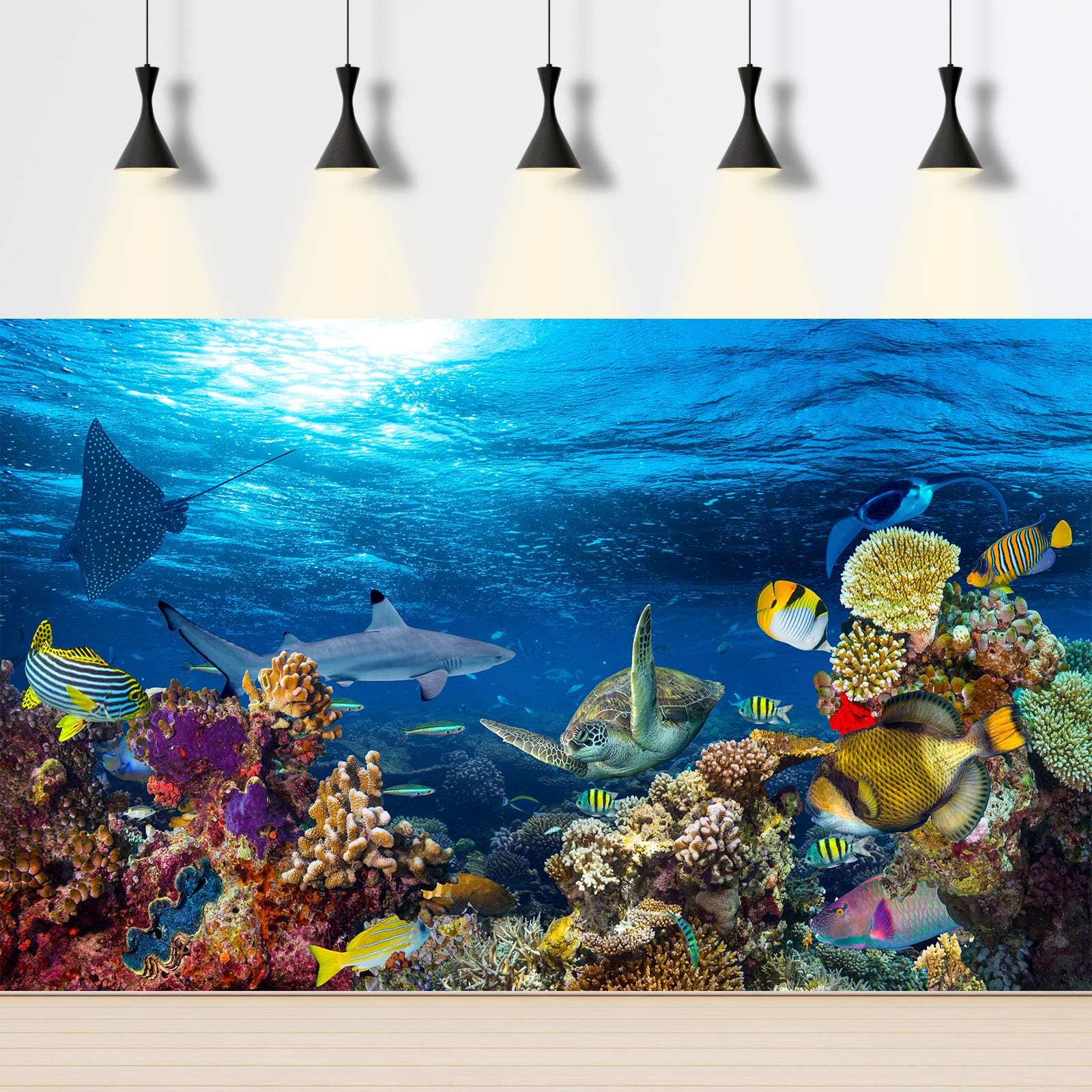 Under The Sea Backdrop Sensfun 7x5ft Underwater World Backdrop - Ocean ...