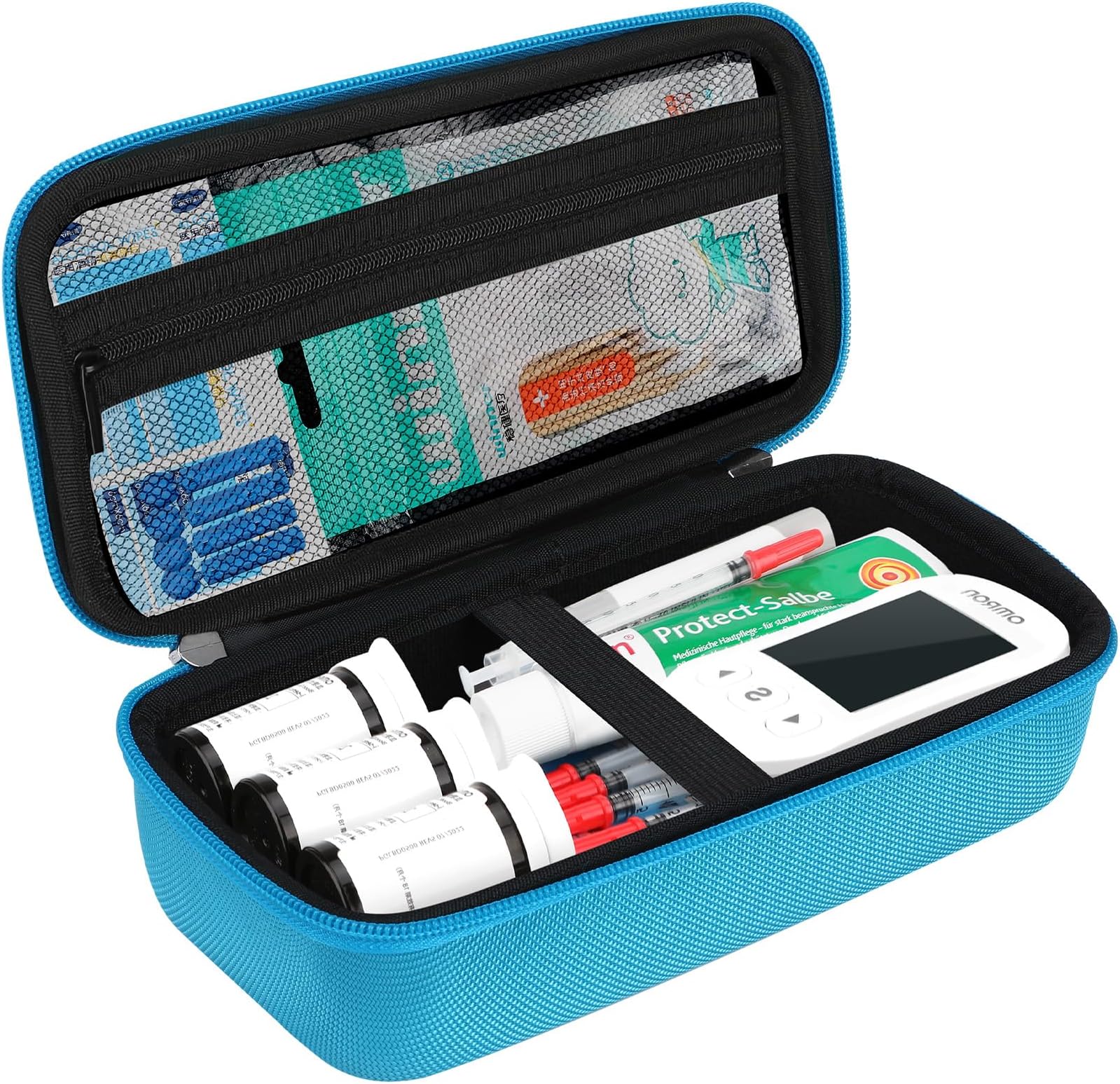 Amazon.com: WFDL Diabetic Travel Case for Supplies, Portable Diabetes ...