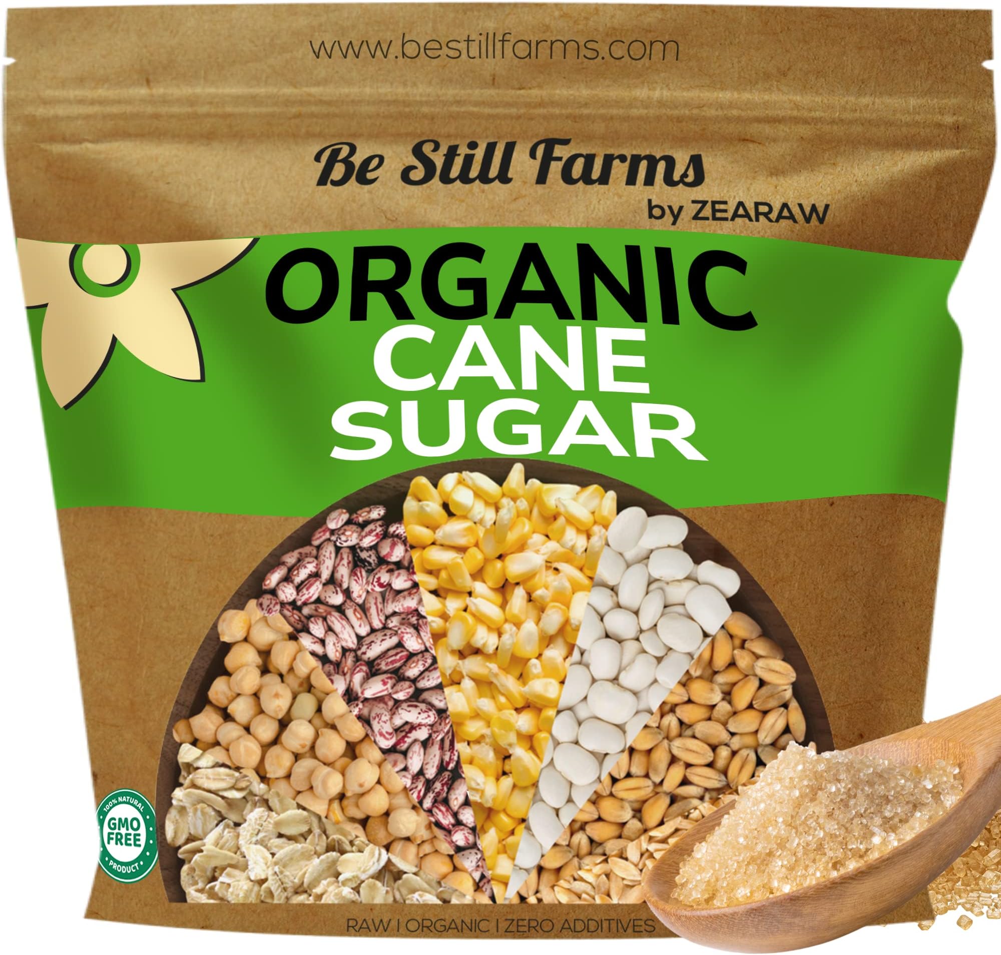 Amazon.com: Anthony's Organic Cane Sugar, 3 lb, Granulated, Gluten Free ...