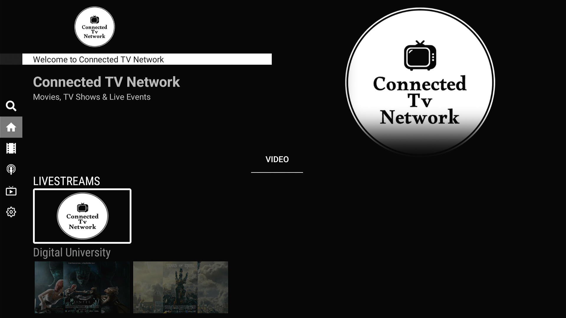 Connected TV Network - App on Amazon Appstore