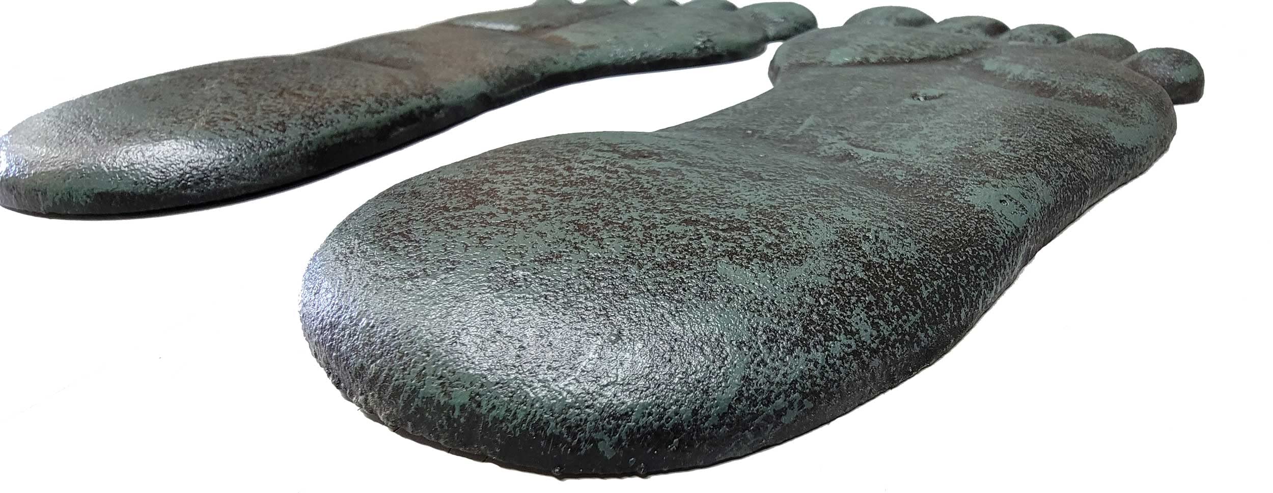 Footprint Stepping Stone Cement