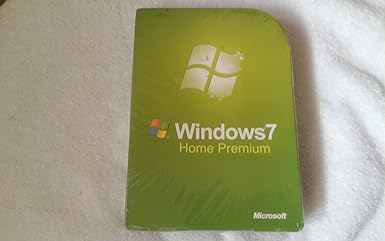 Microsoft Windows 7 Home Premium - Full Version (PC DVD), 1 User ...