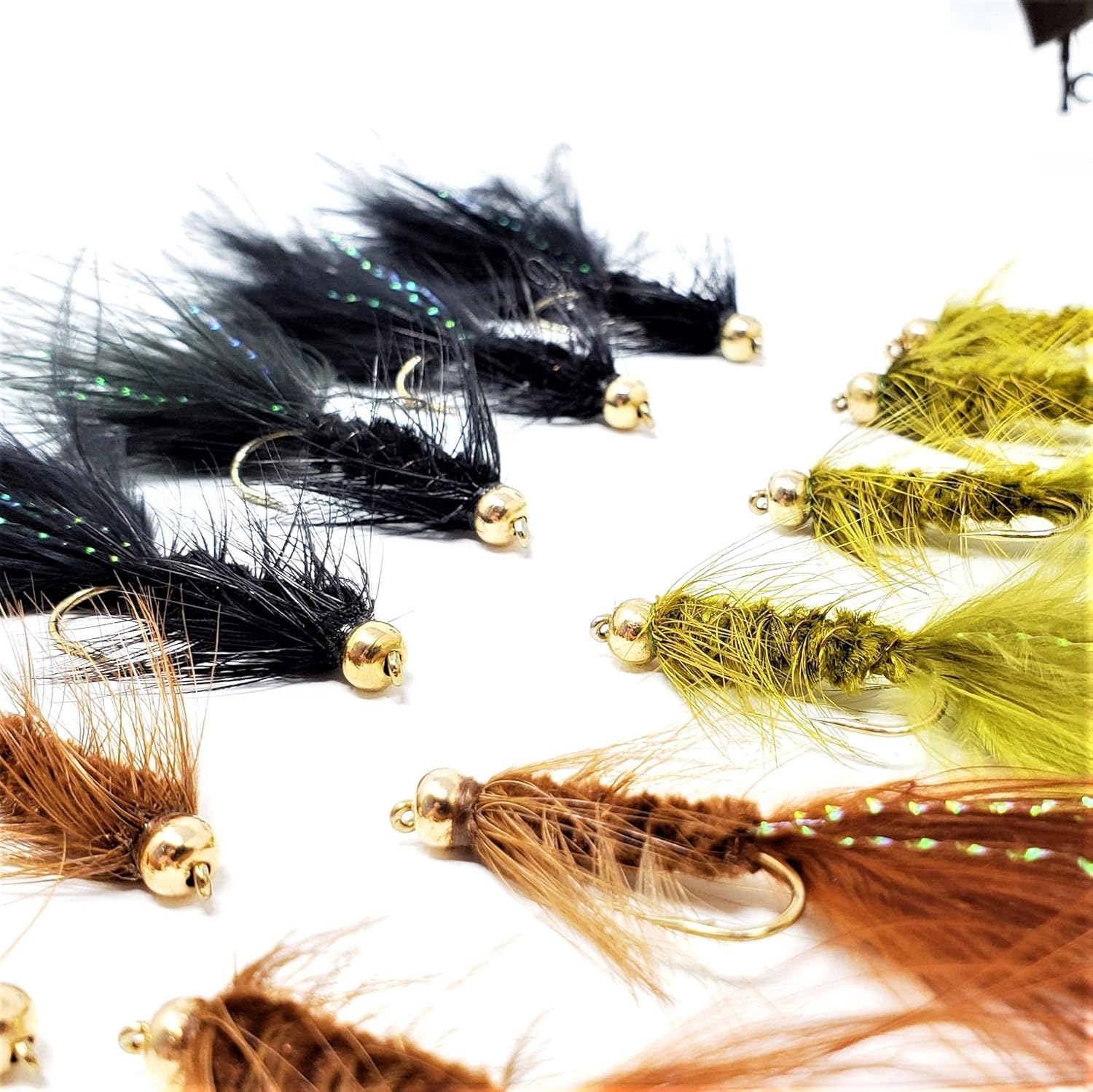 Buy Woolly Bugger Trout Fly Fishing Streamer Assortment Online at ...