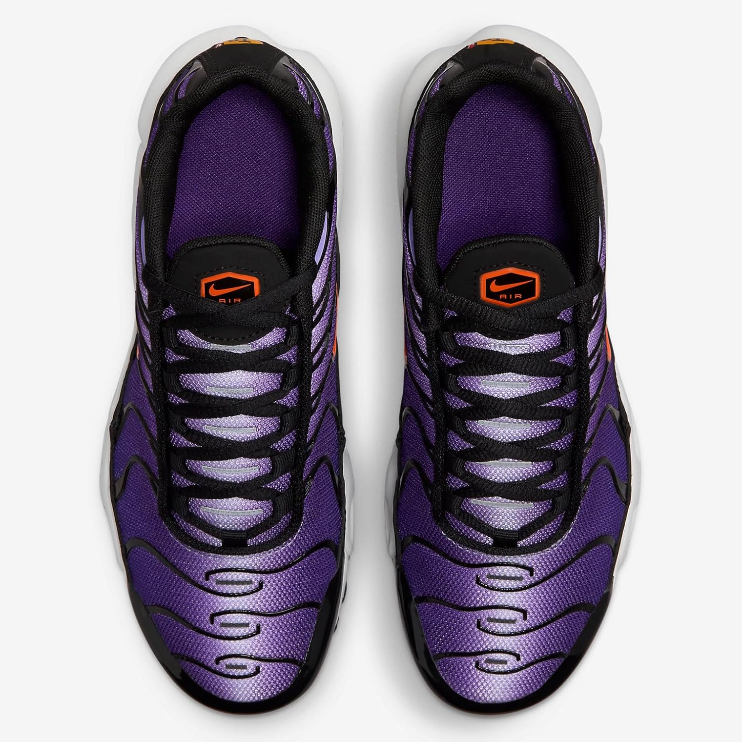 Nike Air Max Plus Big Kids' Shoes (CD0609-024, Black/Voltage Purple ...