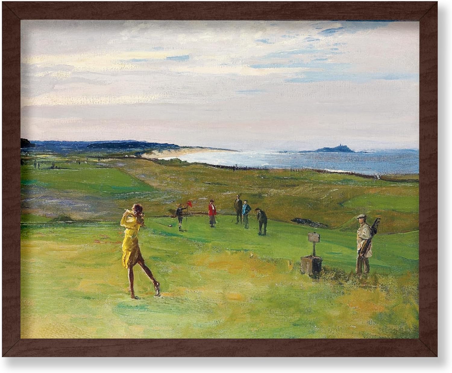 Amazon.com: Poster Master Vintage The Golf Course Poster - Retro North ...