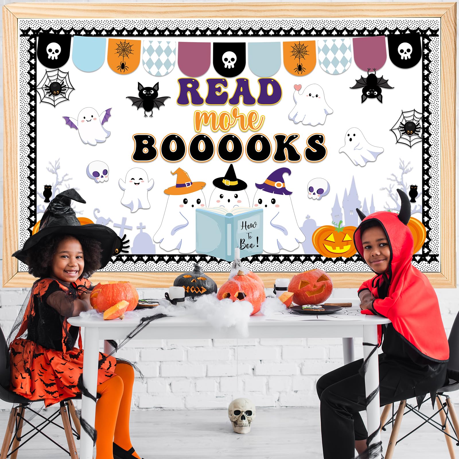 Snapklik.com : Gisgfim Halloween Bulletin Board Decorations Halloween ...