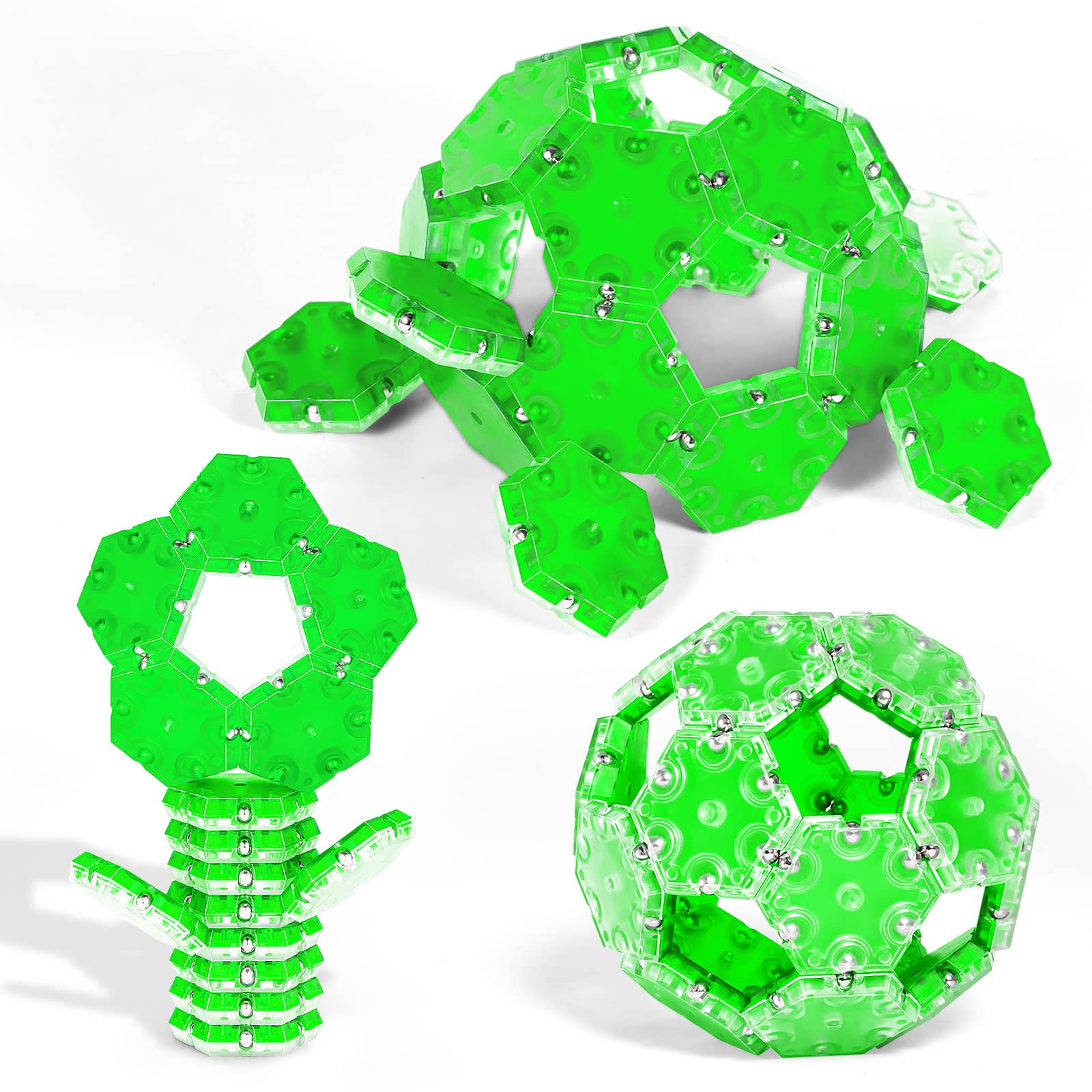 Snapklik.com : Fidget Sphere Toys Of 20-Piece Set Hexagons Fun ...