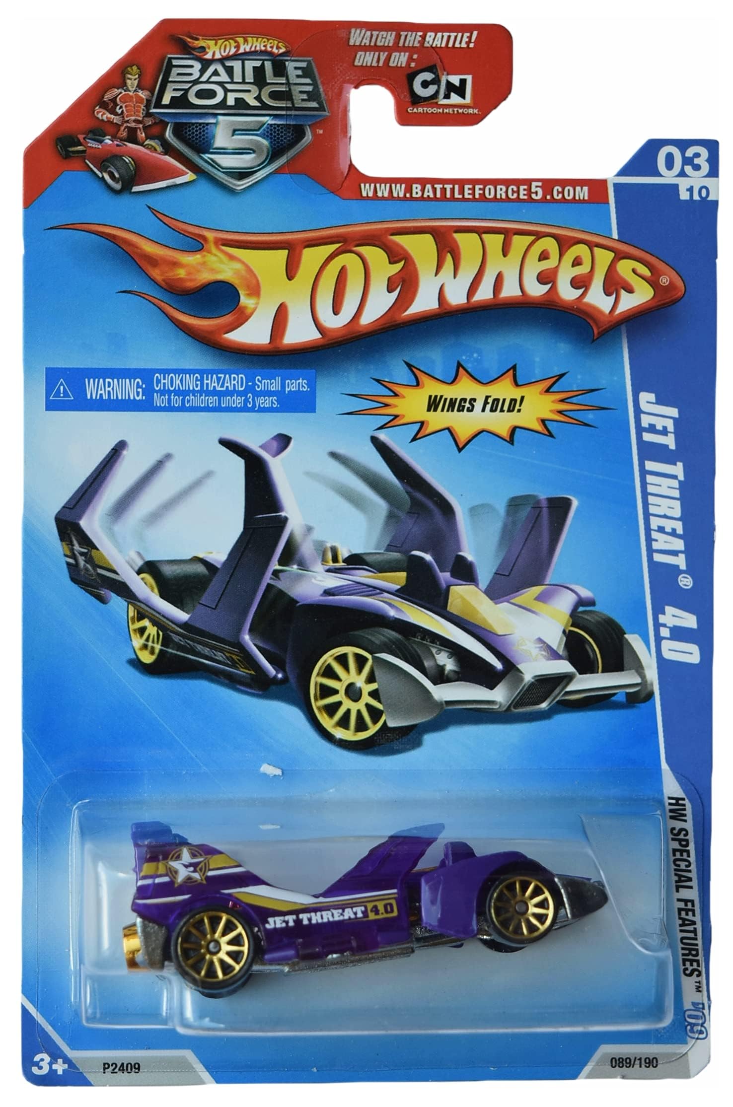 Amazon.com: Hot Wheels Jet Threat 4.0, HW Special Features '09 3/10 ...