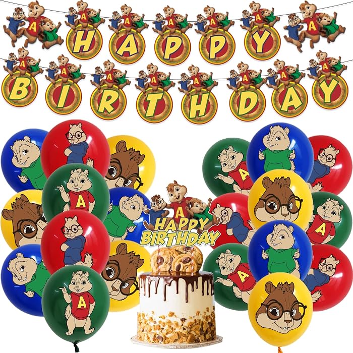 Buy Alvin and the Chipmunks Party Supplies, Alvin and the Chipmunks ...