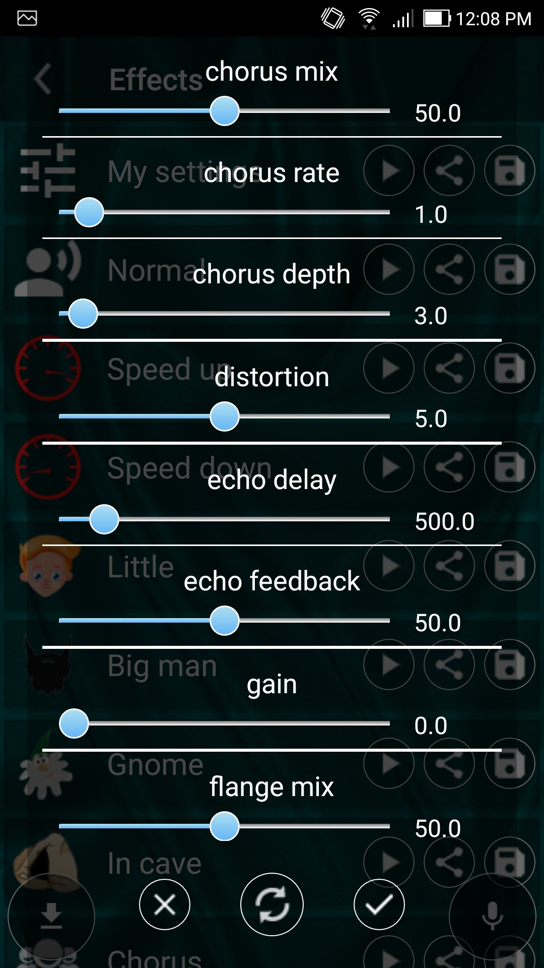 SilkAudio Effects - voice change, audio effects - App on Amazon Appstore