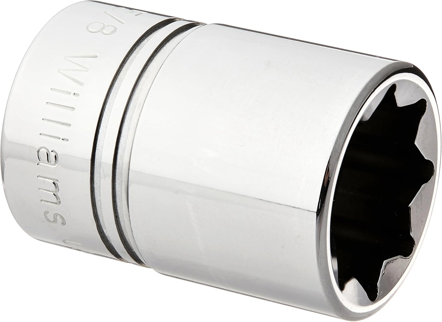 Amazon.com: Williams ST-820 1/2 Drive Shallow Socket, 8- Point, 5/8 ...