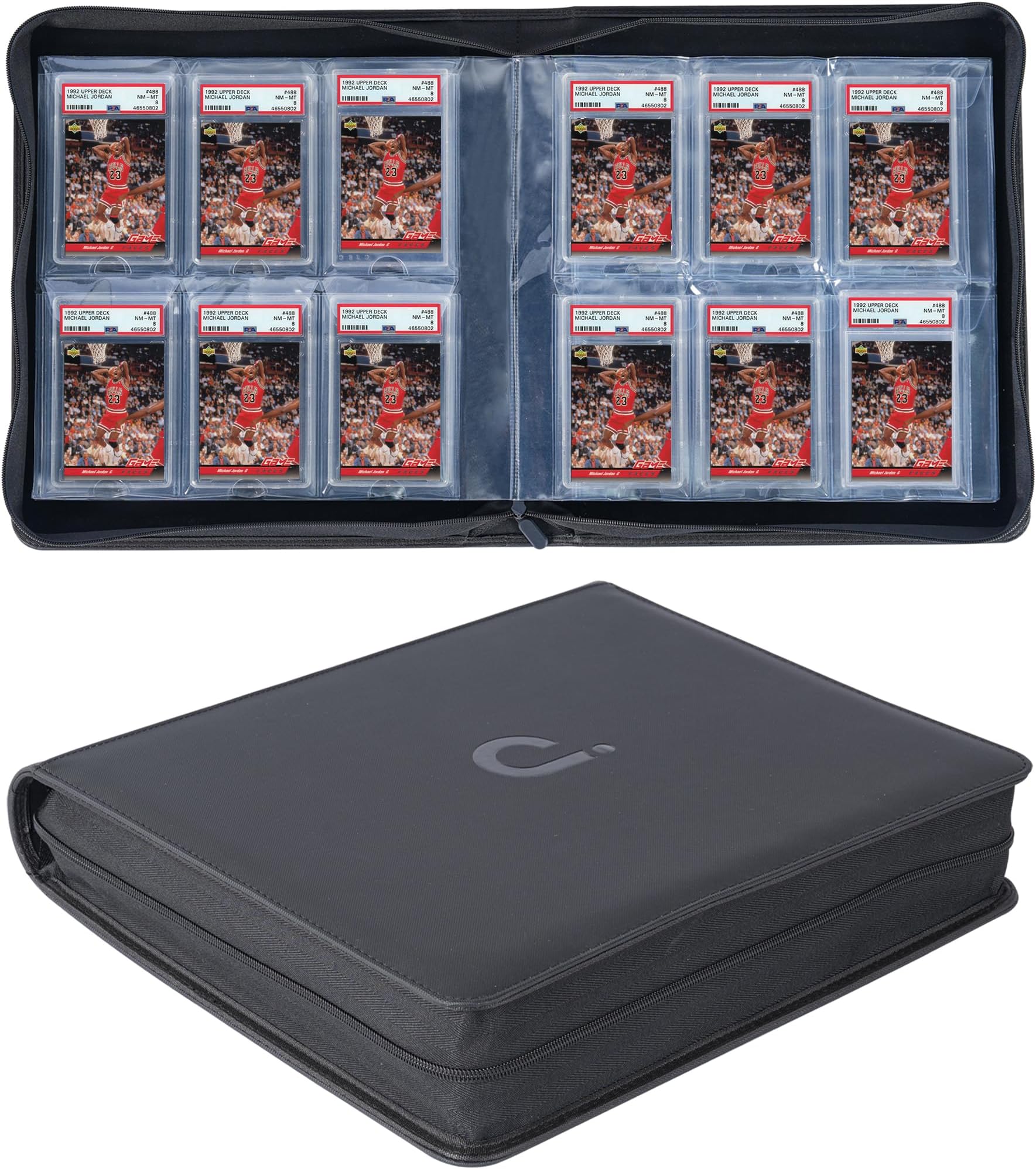 Amazon.com: PREZA The Original Slab Binder - Graded Card Storage Binder ...