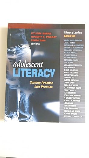 Amazon.com: Adolescent Literacy: Turning Promise into Practice ...