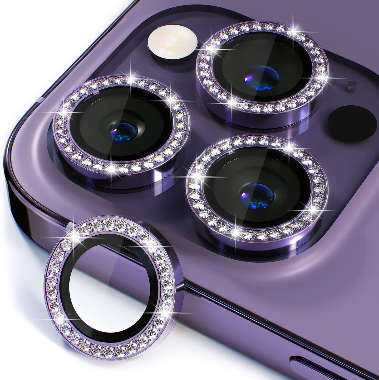 Amazon.com: Suoman for iPhone 14 Pro Max / 14 Pro Camera Lens Protector ...