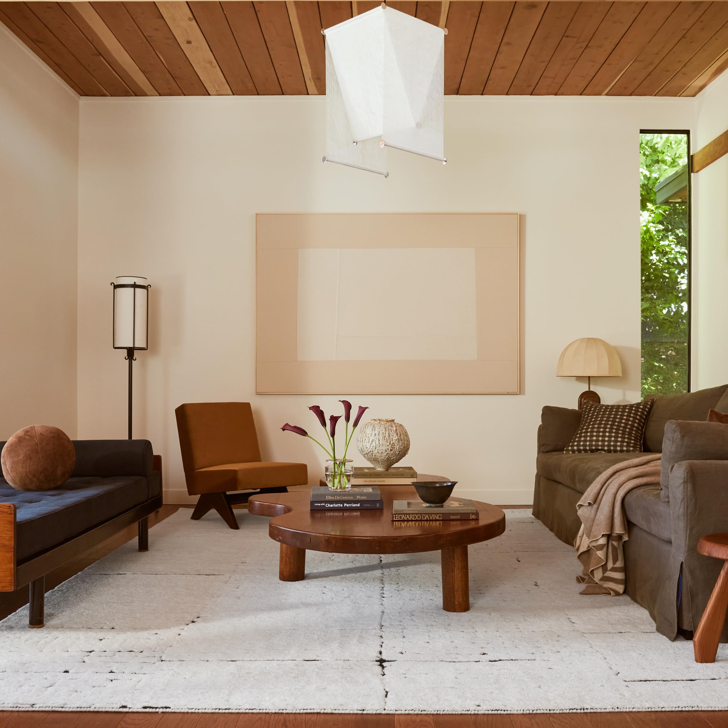 Amazon.com: Rugs USA x Arvin Olano Nazco Abstract New Zealand Wool Area ...