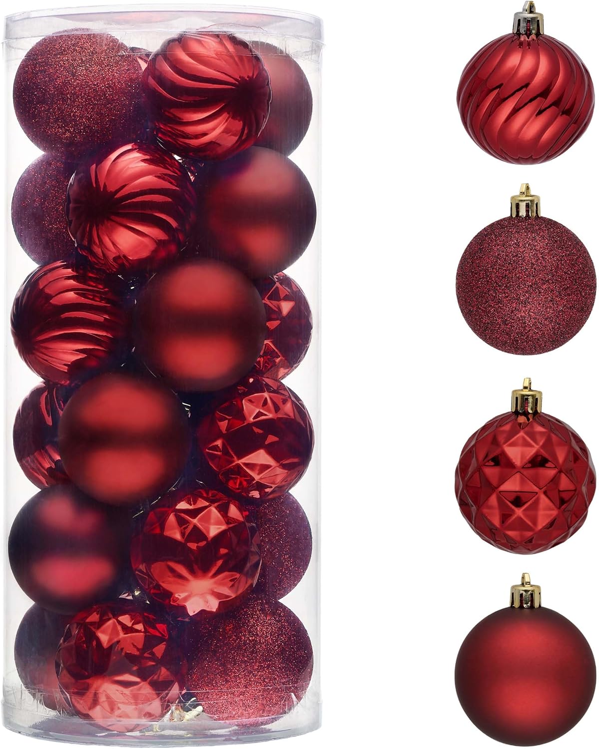 Amazon.com: Valery Madelyn Christmas Tree Decorations Ornament Set ...