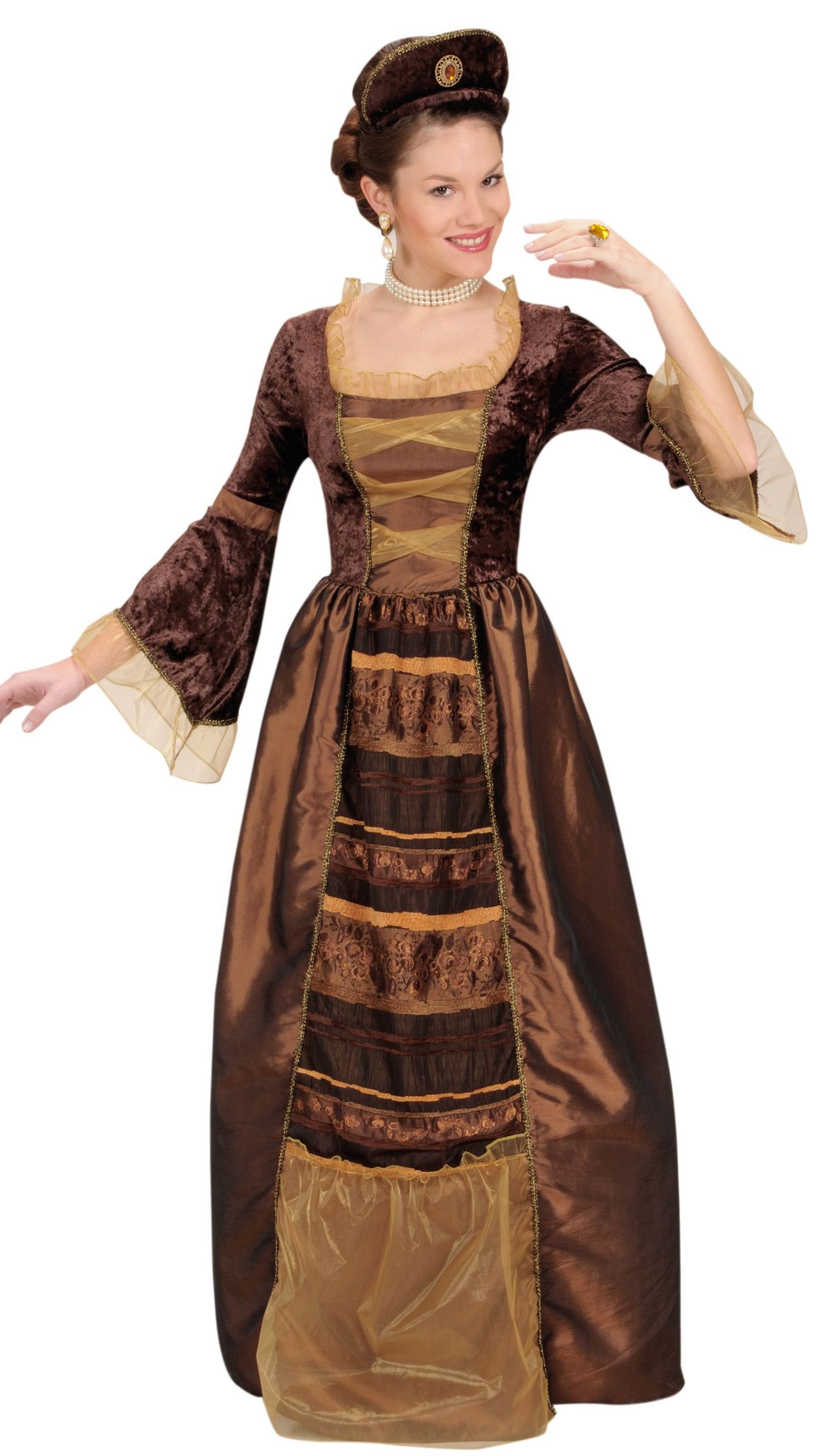 Medieval Baroness costume for women - M : Amazon.co.uk: Toys & Games