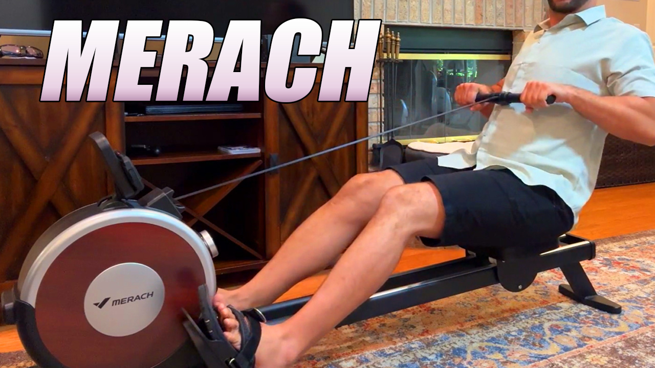 Watch MERACH Q1S Magnetic Rower Machine for Home on Amazon Live