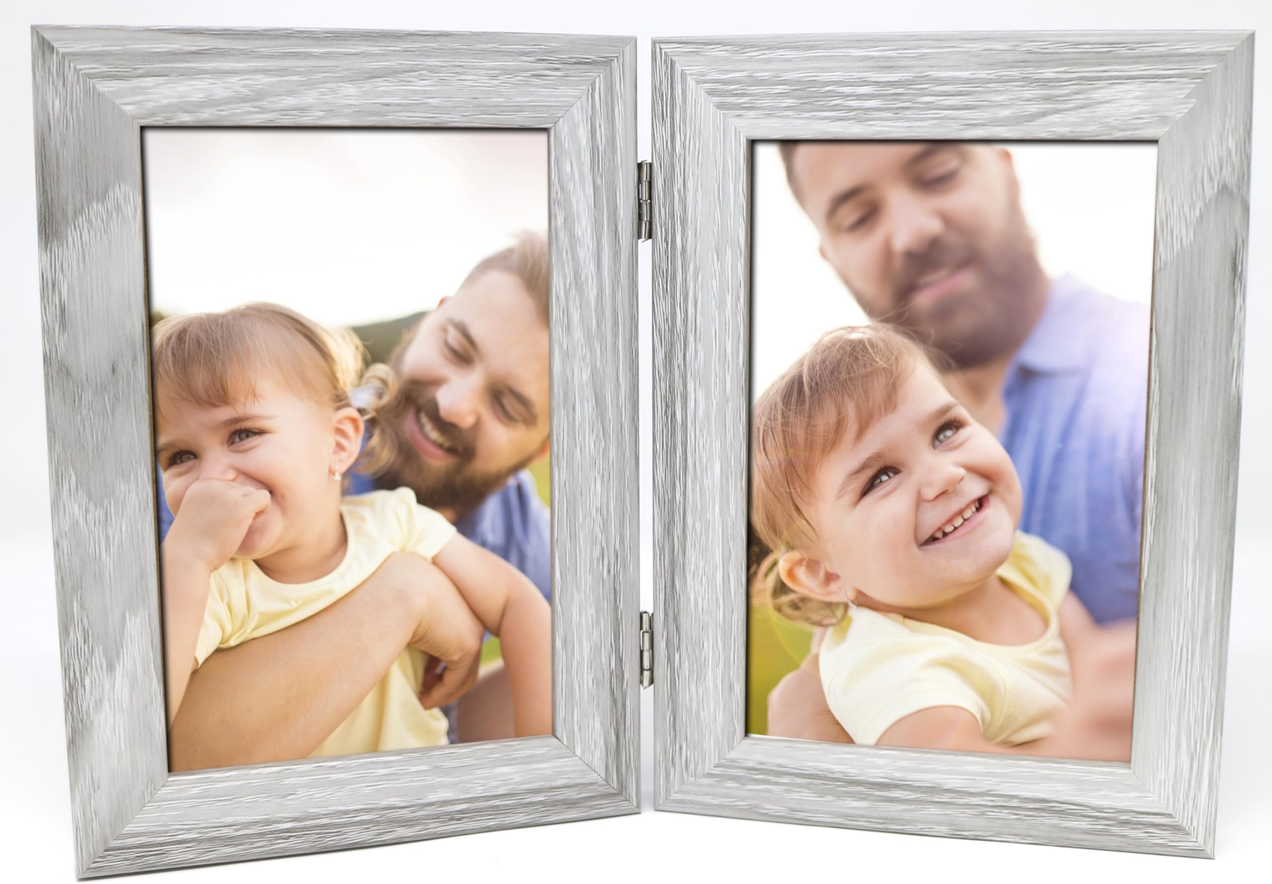 Sass & Belle Ashley Farmhouse Double Standing Photo Frame : Amazon.co ...