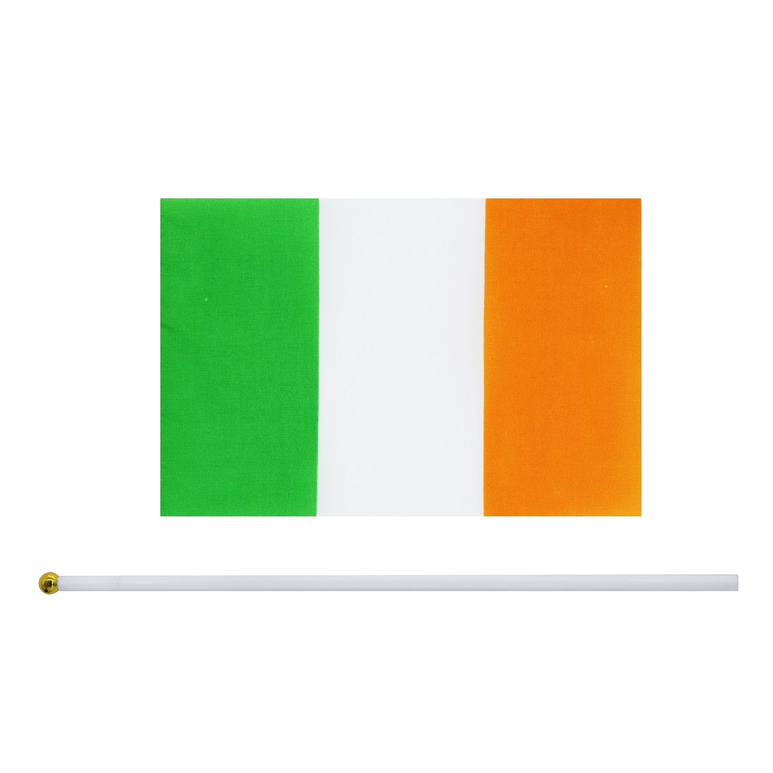 Buy 25 Pack Hand Held Small Mini Flag Ireland Flag Irish Stick Flag ...