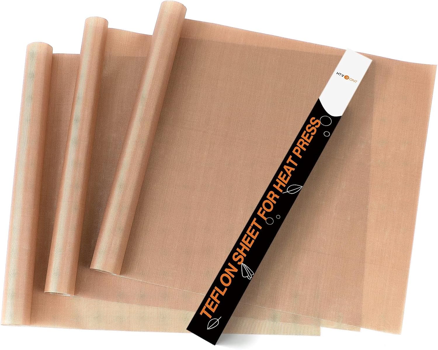 Amazon.com: HTVRONT Teflon Sheets for Heat Press - 3 Pack Non Stick ...