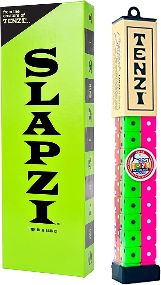 Amazon.com: TENZI Dice Party Game and Slapzi Picture Game - A Fun, Fast ...