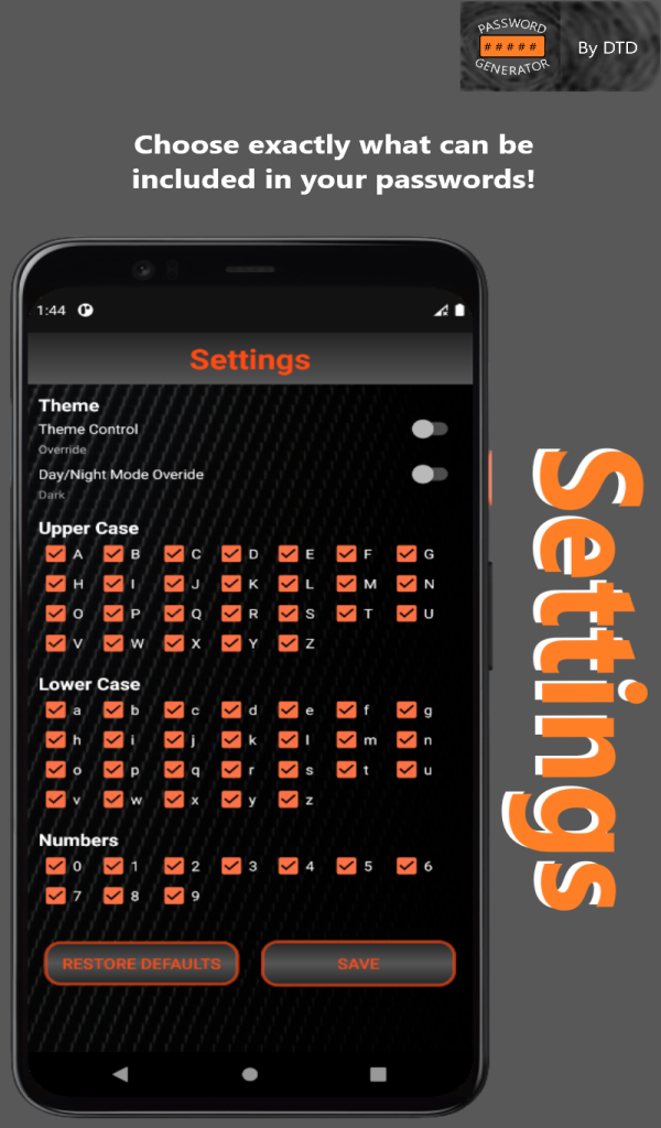 Secure Password Generator - App on Amazon Appstore