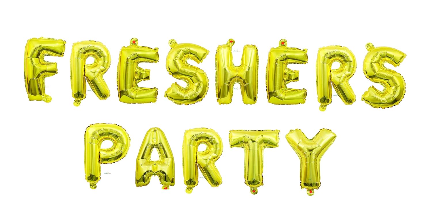 Almoda Creations 16 Inches Freshers Party Foil Decorative Banner in ...