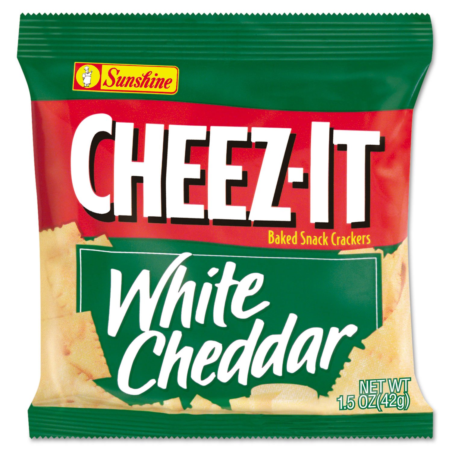 Amazon.com: Cheez-It Crackers, 1.5oz Single-Serving Snack Bags, White ...