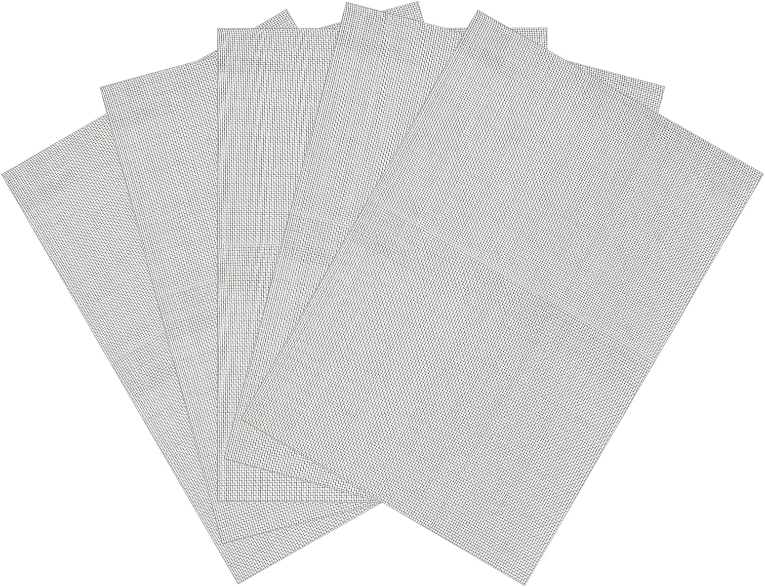 MANCHAP 5 PCS 20 Mesh A4 Wire Mesh Sheet, 30 x 21cm 304 Stainless Steel ...