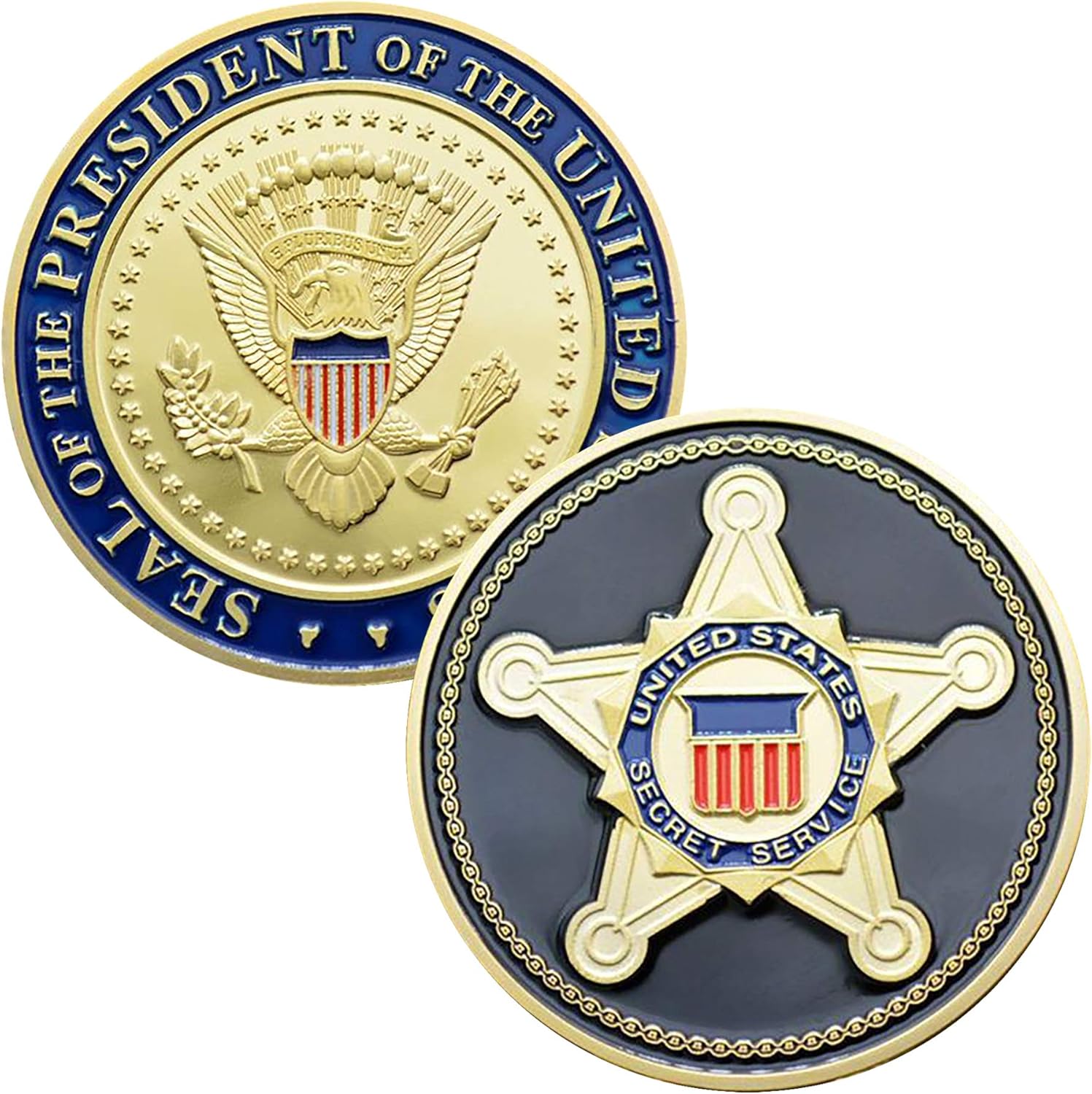 Amazon.com: Strugglejewelry United States Secret Service Counter ...