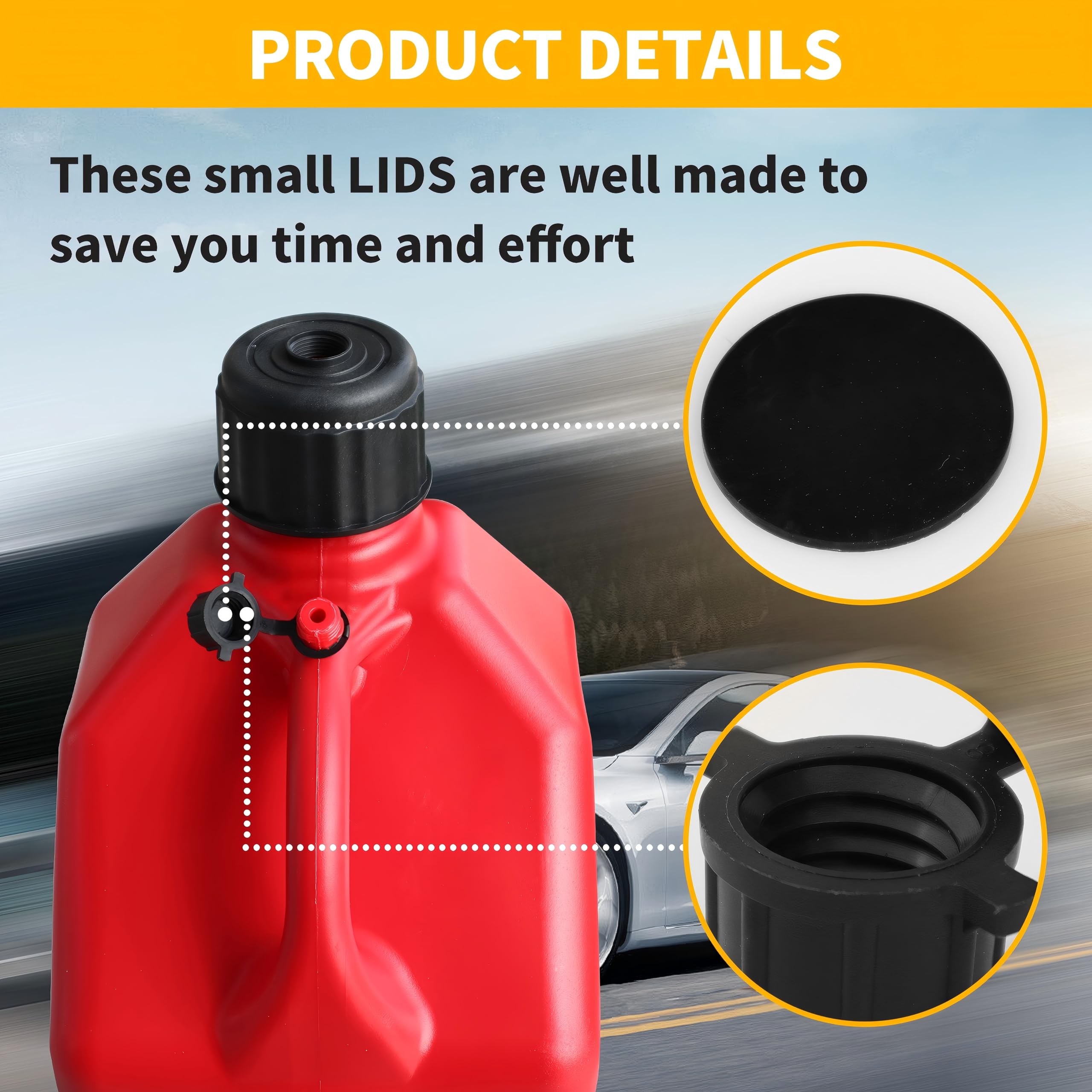 Snapklik.com : Mapleza 12PCS Racing Gas Can Replacement 3045 Vent Caps ...