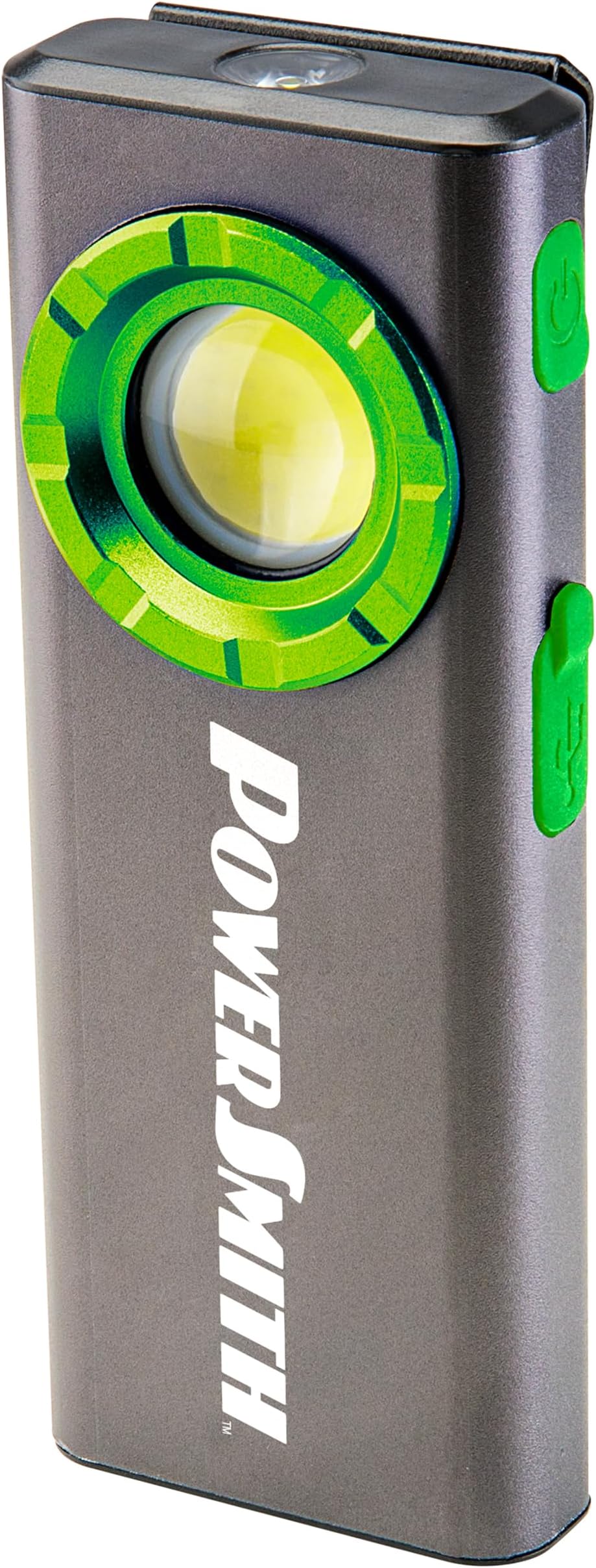 POWERSMITH Rechargeable Work Light, Power Bank 1200 Lumen Slim Flat ...